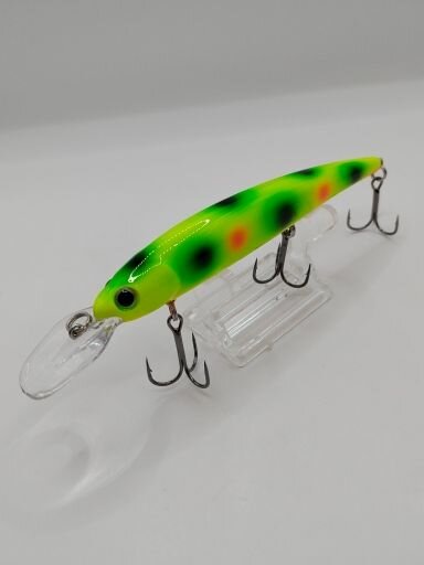 Воблер BANDIT WALLEYE SHALLOW 120 мм 19 г минноу плавающий, глубина 3 м, для щуки, окуня