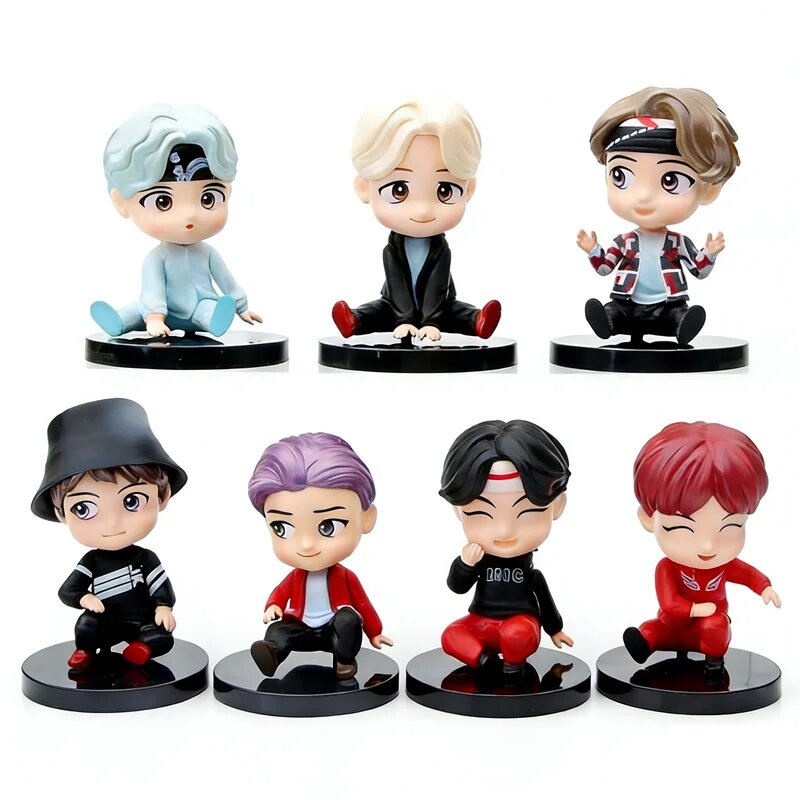 Фигурки BTS Bandai 7шт, набор -3