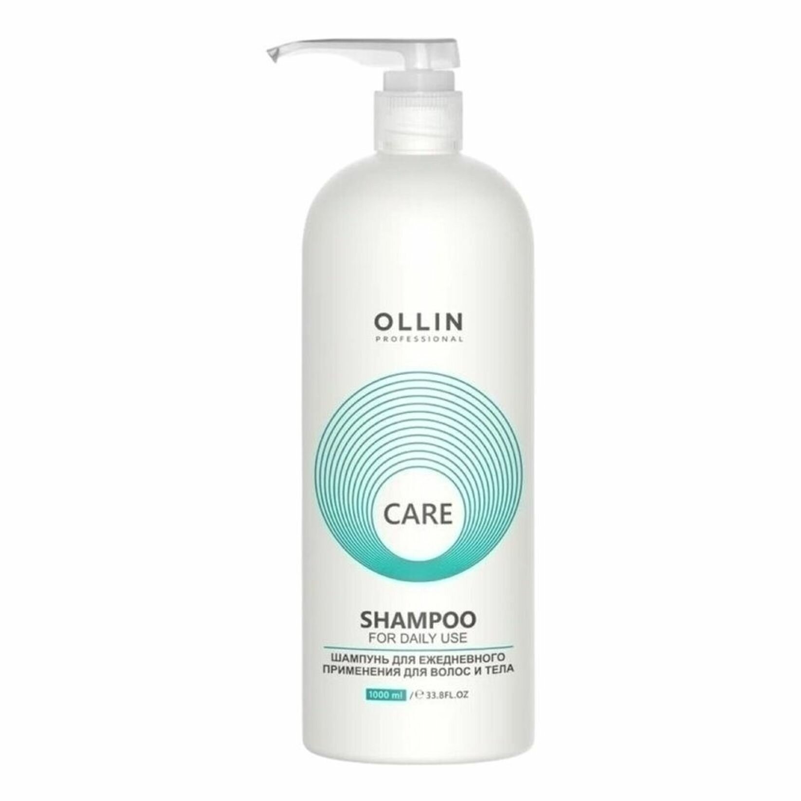 Шампунь для волос и тела Ollin Professional Care для ежедневного применения 1 л