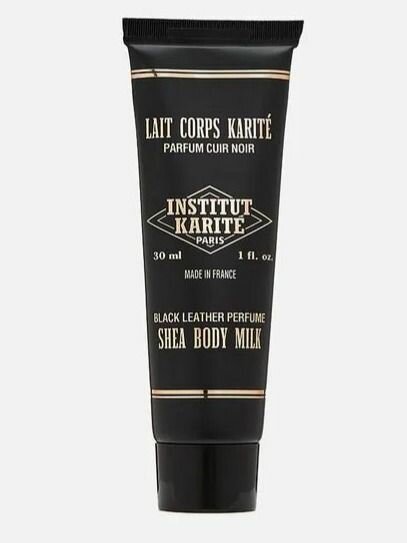 Institut Karite - Shea Body Milk Black Leather Увлажняющее молочко-крем для тела 30 мл