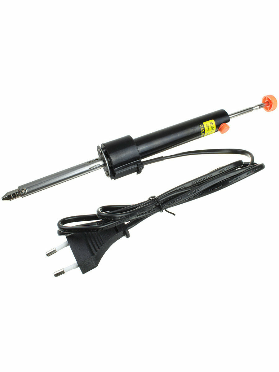 Паяльник 220В 30Вт Zhongdi ZD-210 с вакуумным отсосом