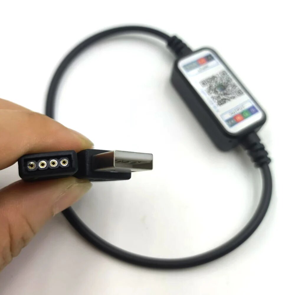 RGB контроллер LED ленты Bluetooth, 12V DC Interface — фото 1