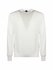 Свитер FEDELI Long-sleeve crew neck sweater, размер 52, , бежевый/белый