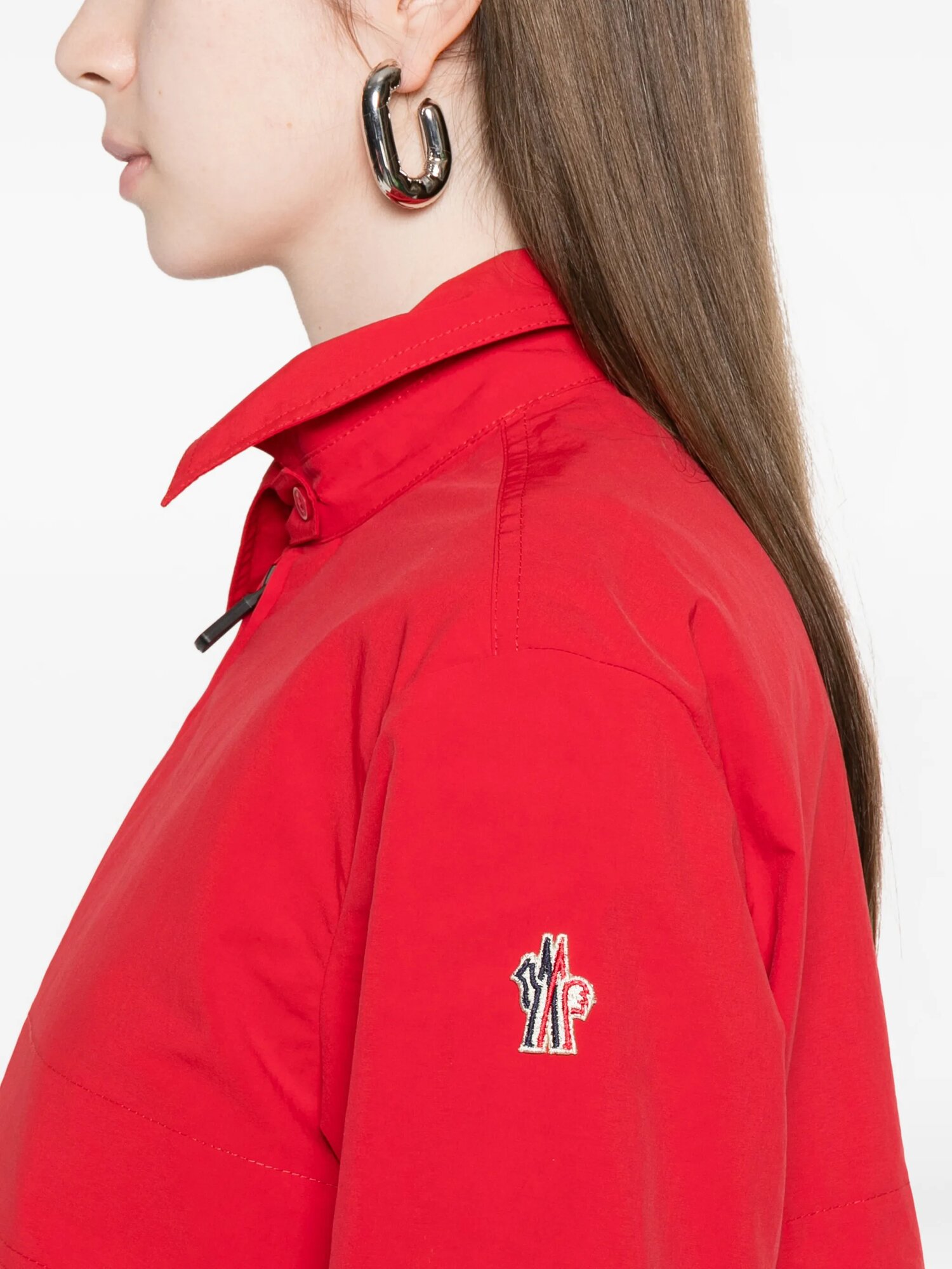 Куртка Moncler, размер М, красный — фото 1