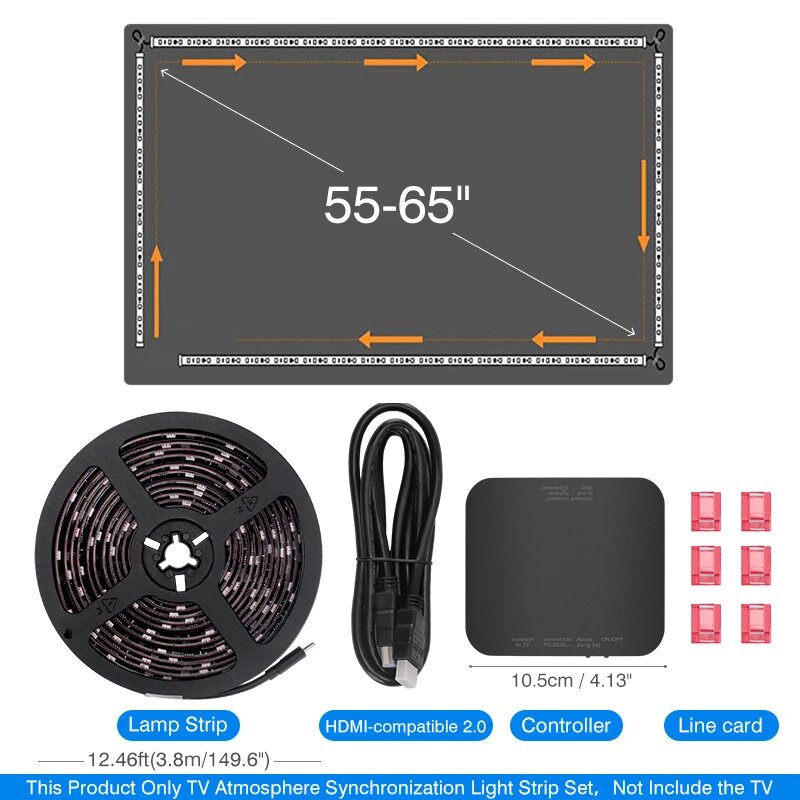 LED лента для ТВ 55-65" US
