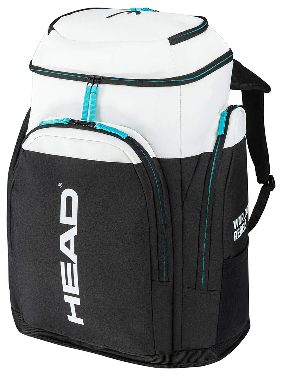 Рюкзак г/л Head Rebels Racing Backpack L Black/White/Speed Blue (90L) 25/26 Черный, для мужчин