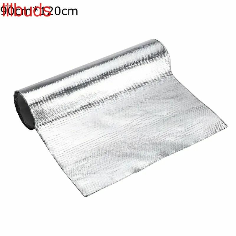 Самоклеящаяся теплоизоляционная алюминиевая фольгированная стеклоткань, огнестойкая, универсальная