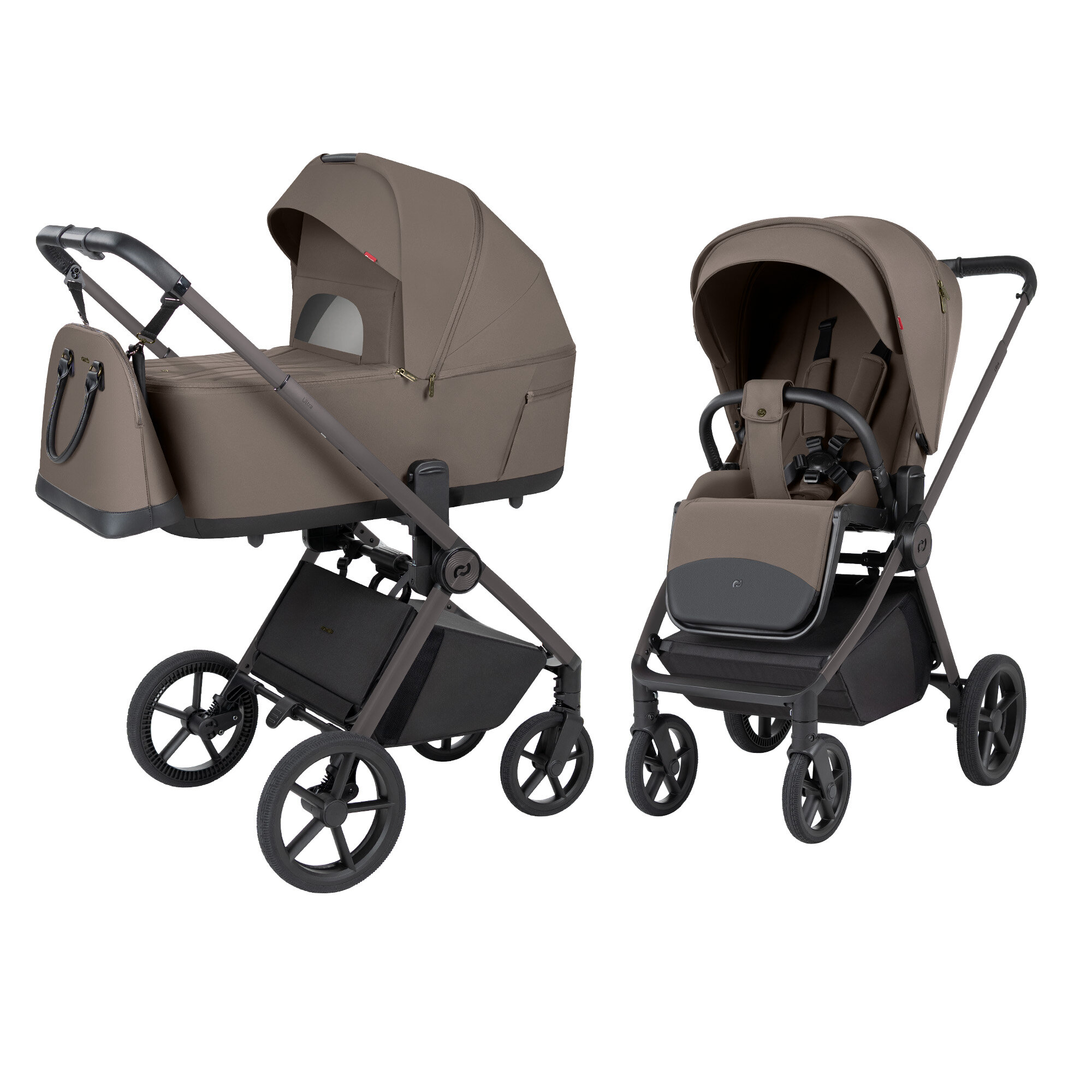 Коляска 2 в 1 Carrello Ultra F CRL-6556 Sugar Brown (Коричневый)