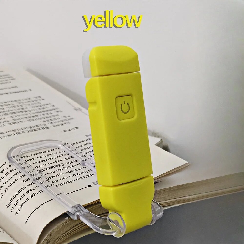 Портативная USB-лампа для чтения Желтый, Yellow
