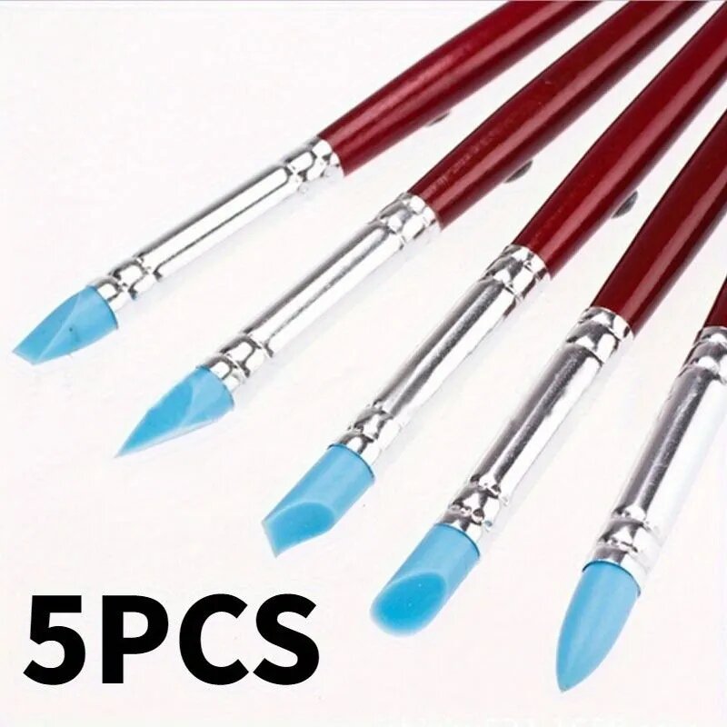 5PCS Березовая ручка