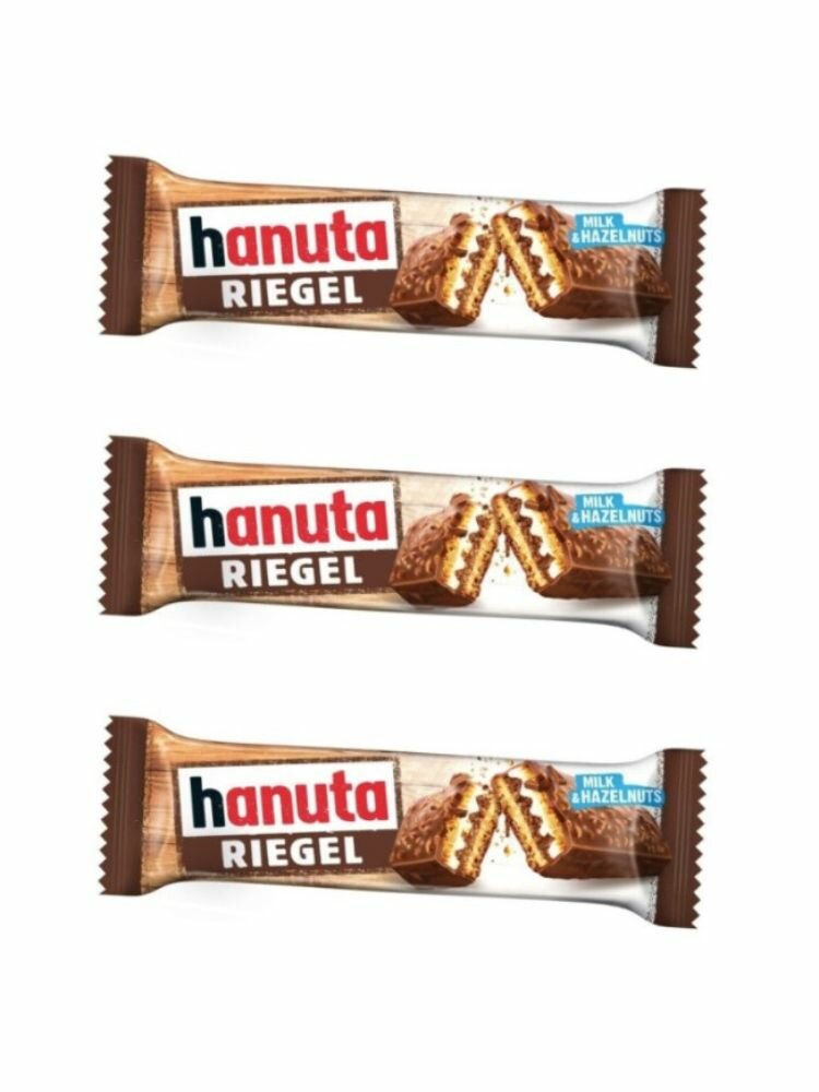 Hanuta Вафли Riegel, 35 г, 3 шт