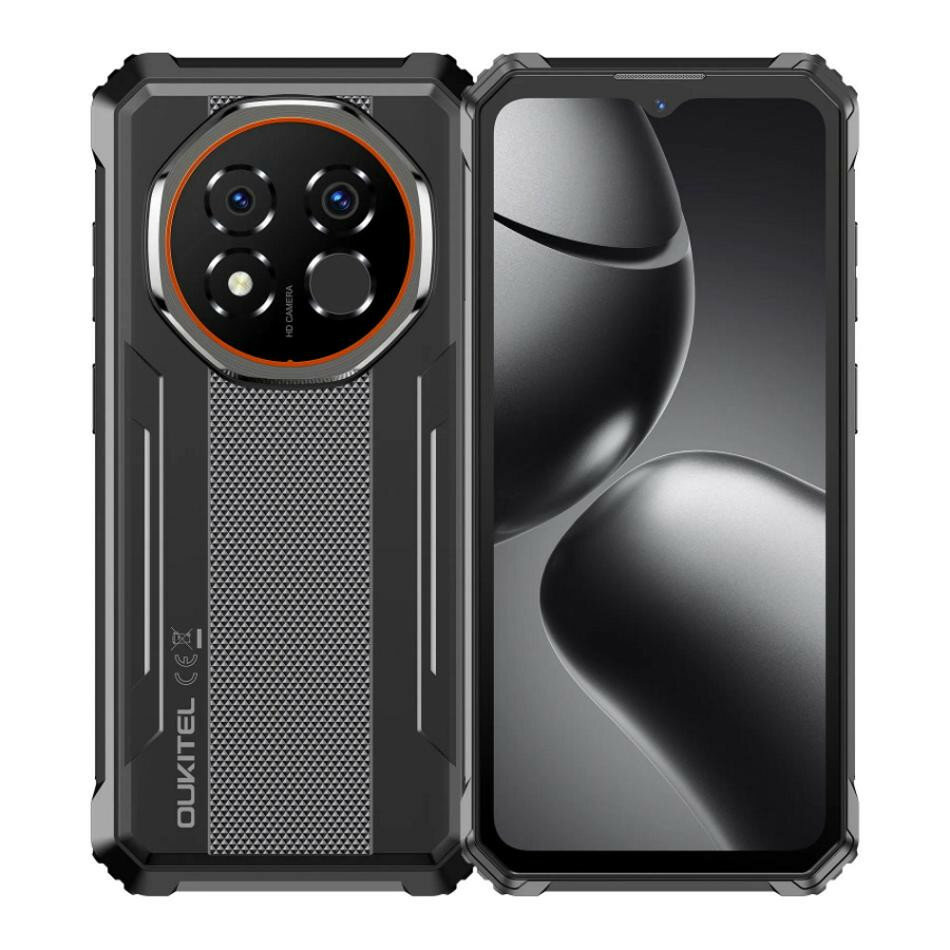 Смартфон Oukitel G6 8/256Gb Global Android 16 Black (Черный)