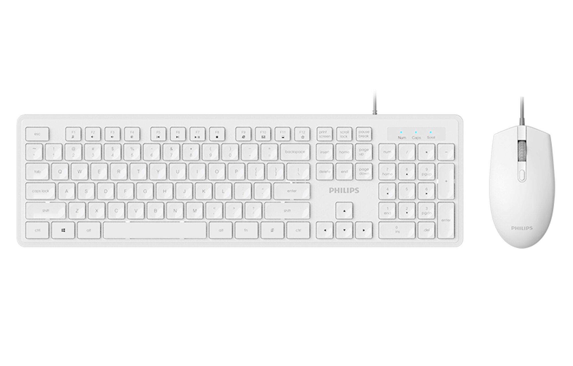 Клавиатура и мышь унисекс PHILIPS 13995025
