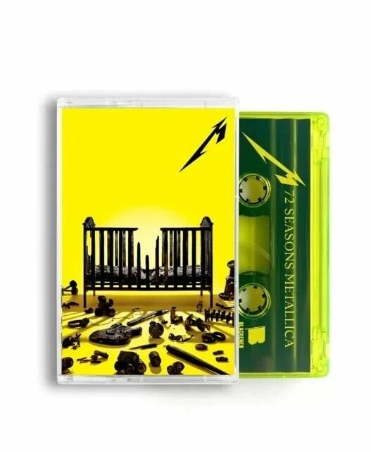 Metallica. 72 Seasons (1MC Ltd/Yellow Clear Cassette/Аудиокассета)