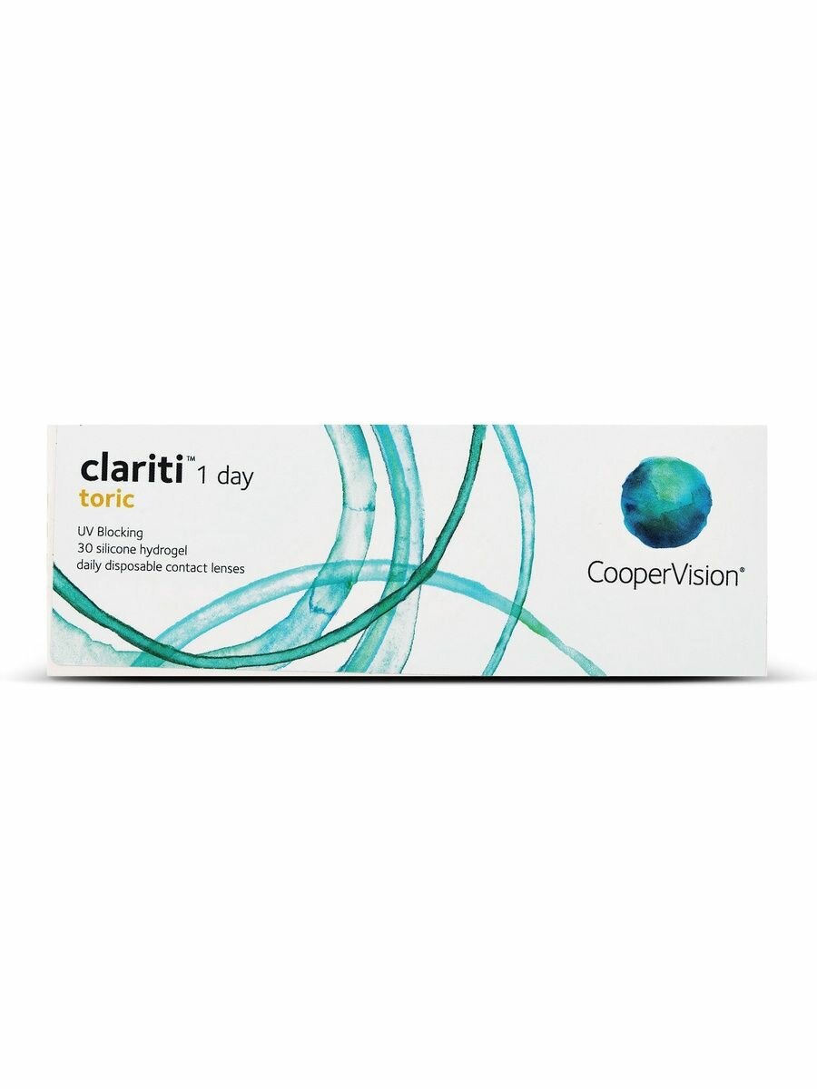 Clariti 1 day toric (30 линз) -0.75 -1.75 20 Линзы контактные мягкие корригирующие однодневные
