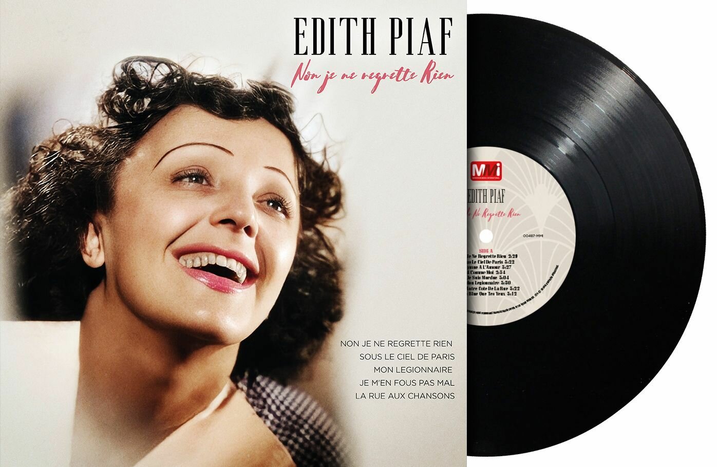 Edith Piaf – Non, Je Ne Regrette Rien (LP)
