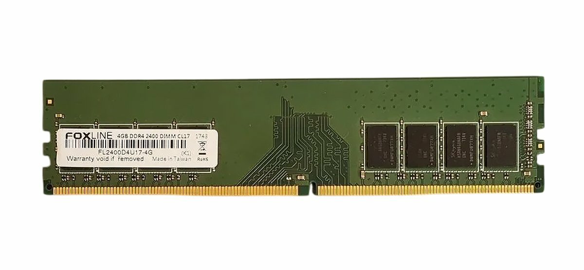 Оперативная память Foxline DDRIV 4Gb FL2400D4U17-4G