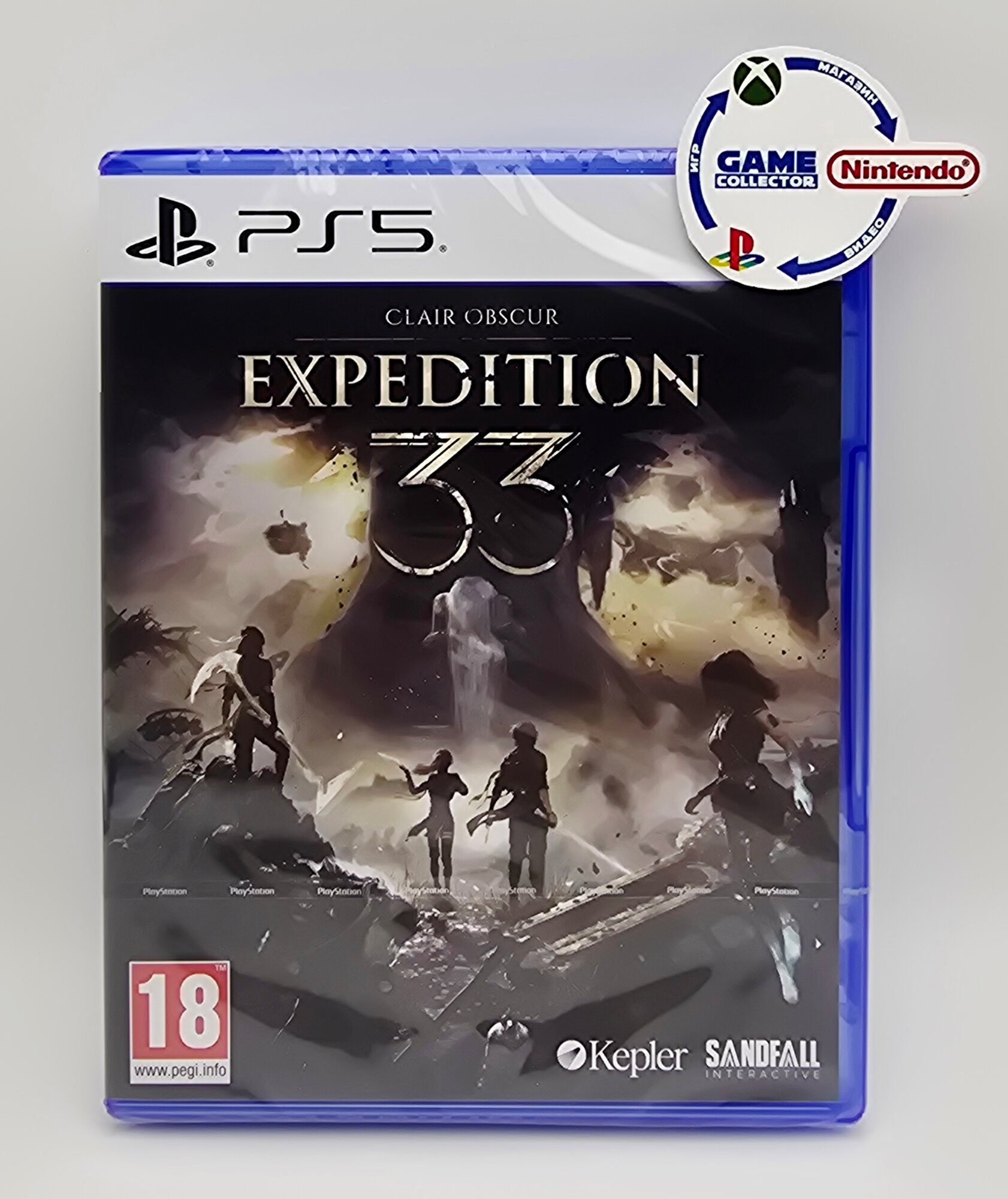 Игра Clair Obscur: Expedition 33 для Sony PlayStation 5 на диске с русскими субтитрами.