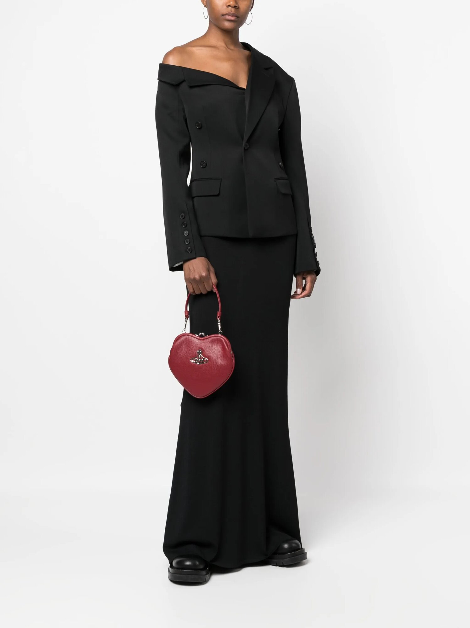 Сумка Vivienne Westwood Belle Orb, red — фото 1