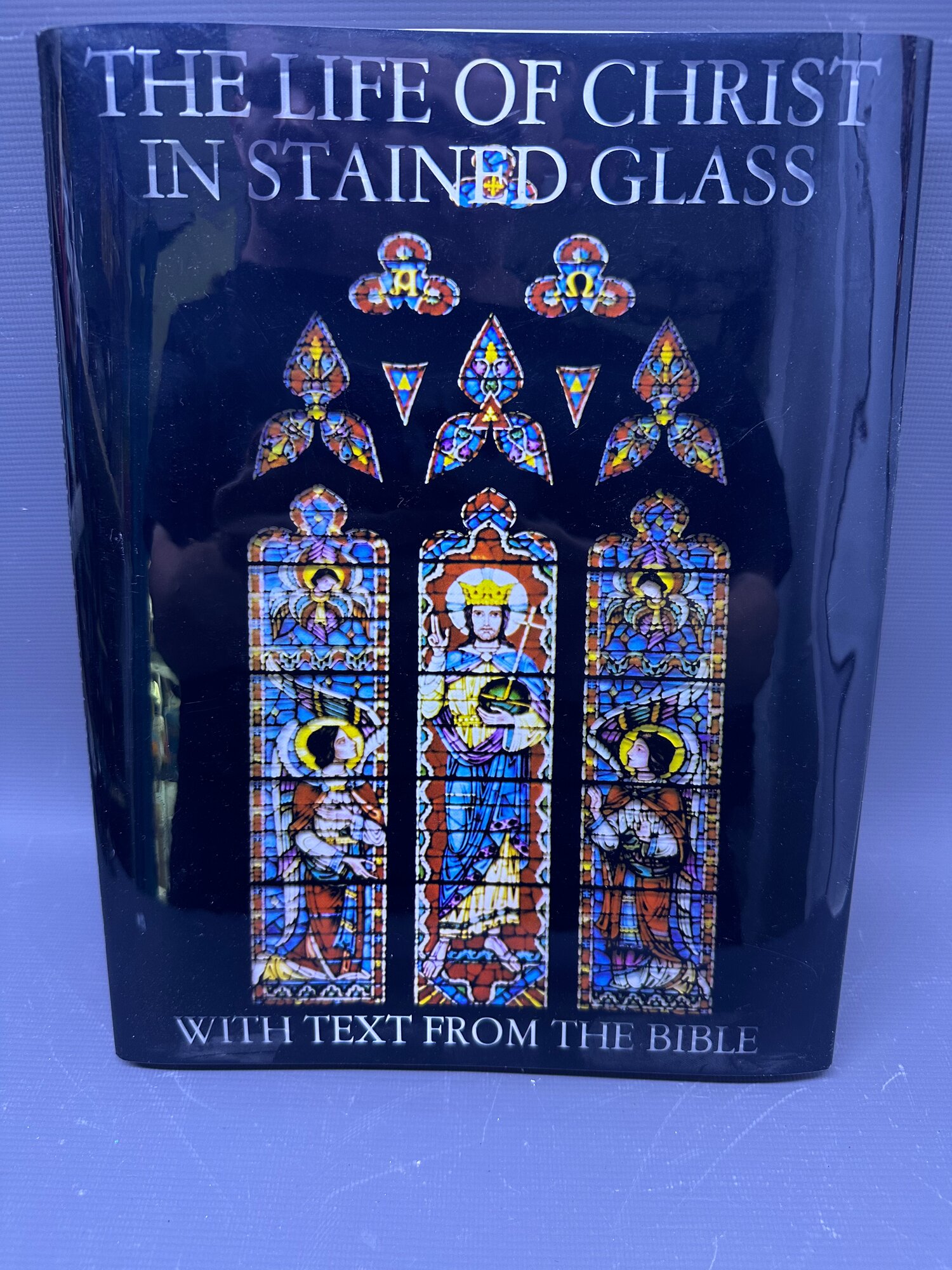 Книга "The life of christ in stained glass", 1978 г, 155 стр