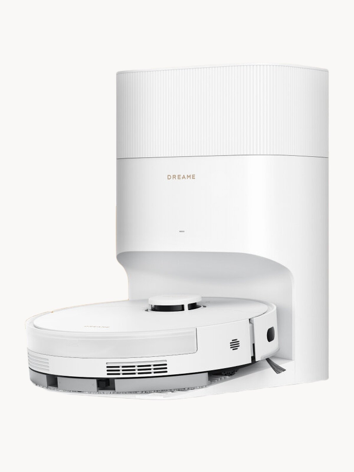 Робот-пылесос Dreame D20 Plus для сухой и влажной уборки до 285 минут, станция самоочистки, умный дом, Алиса, RU-версия