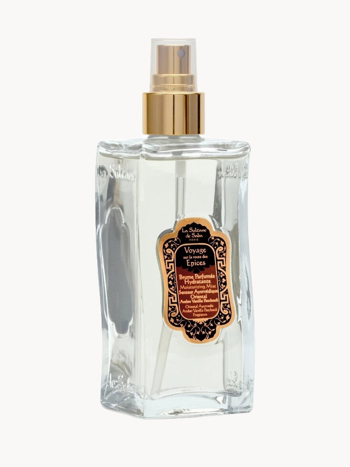 Спрей для тела "La Sultane de Saba" Амбра, ваниль и пачули, парфюмированный, увлажняющий, 200мл