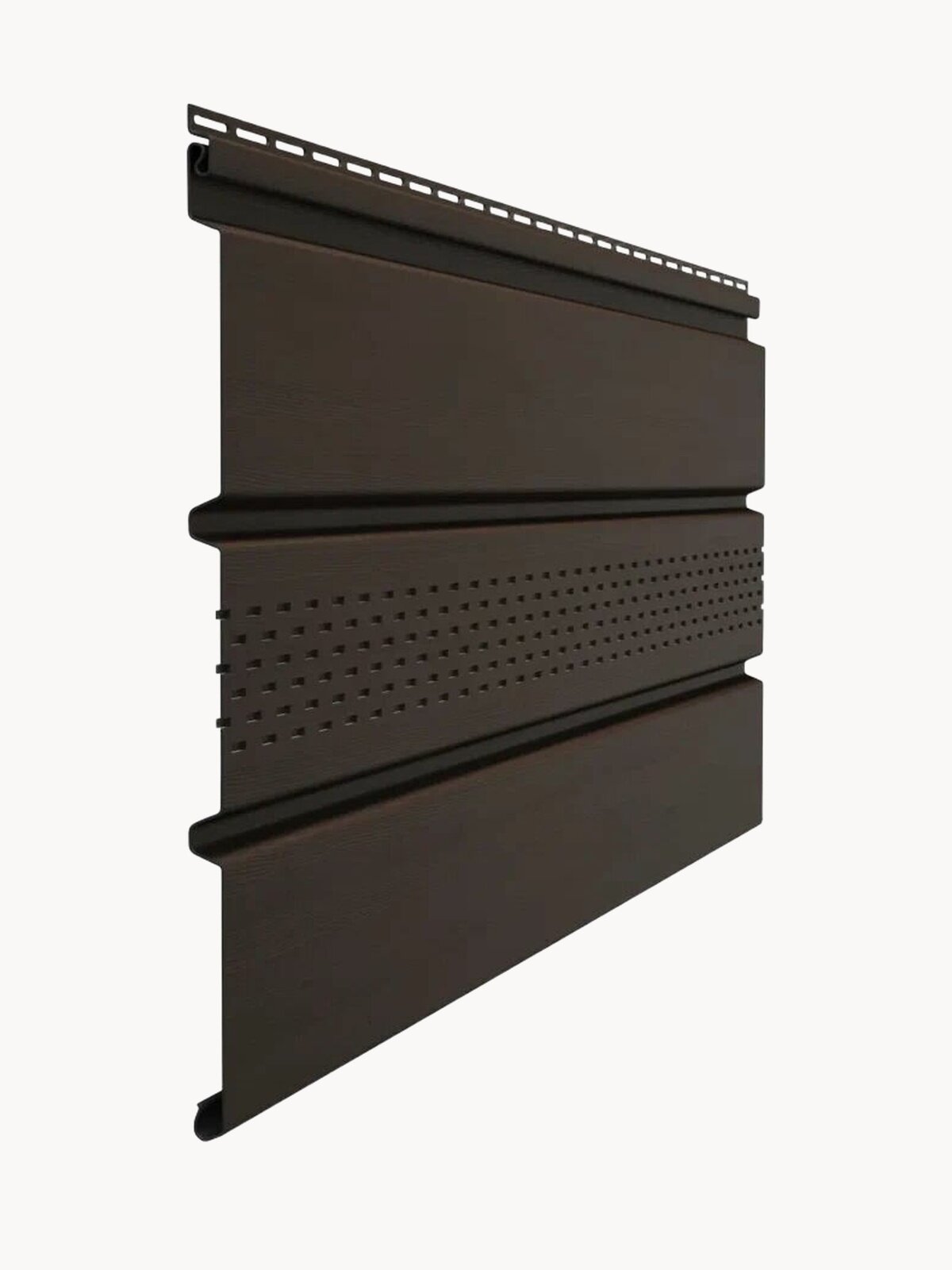 Софит с центральной перфорацией Docke STANDARD Шоколад (поштучно)