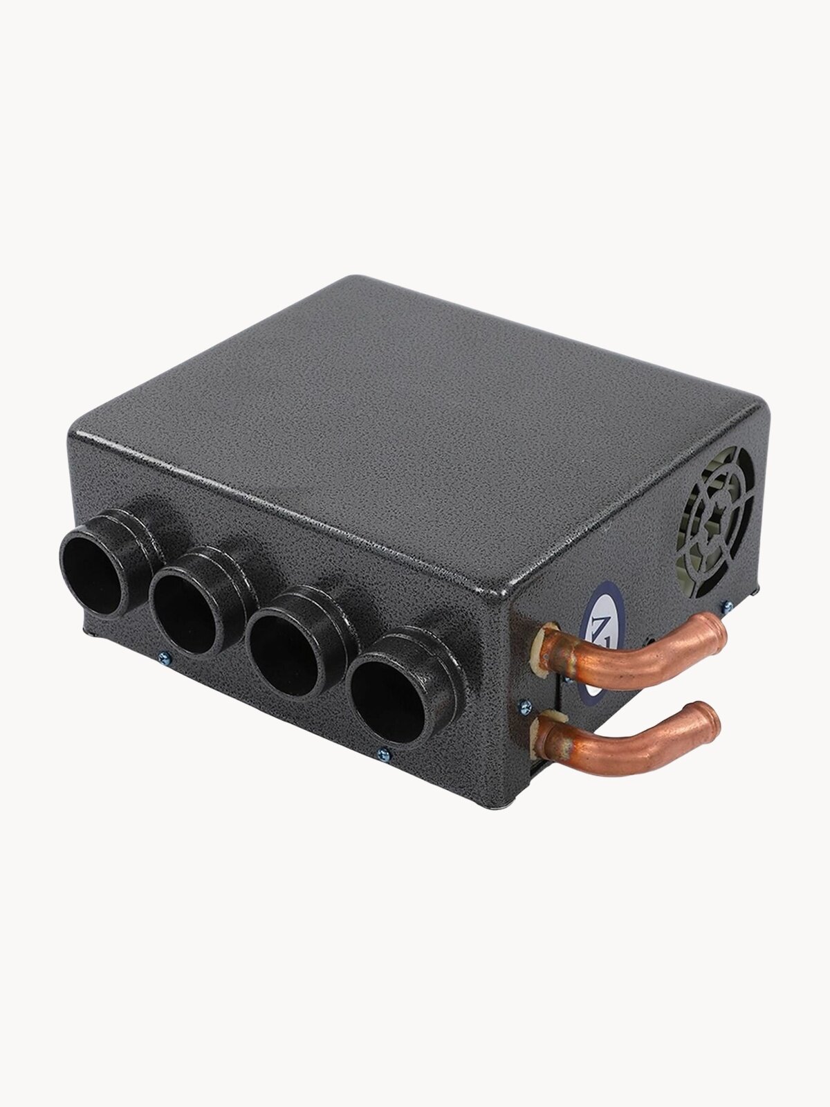 Печка дополнительного прогрева салона 24v 4 сопла, темно-серый