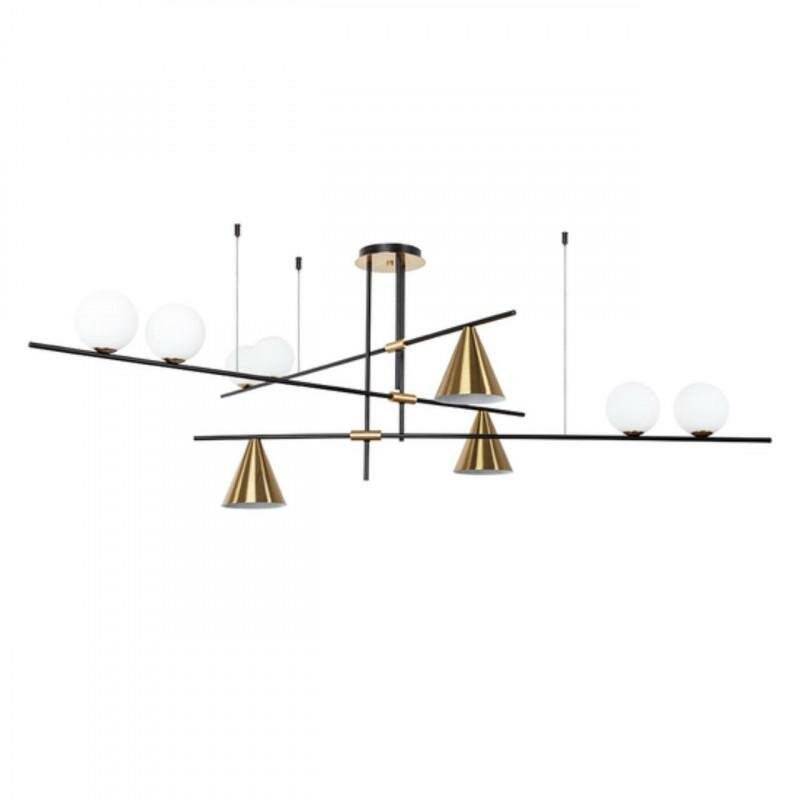 Люстра на штанге ARTE Lamp A7029PL-9BK