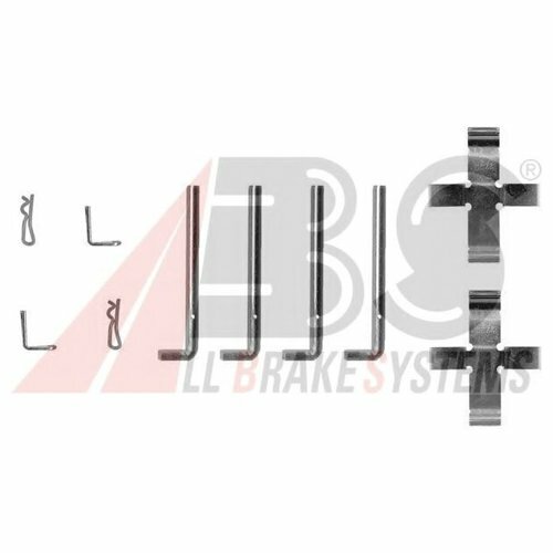 Комплект монтажный тормозных колодок Abs 0968Q
