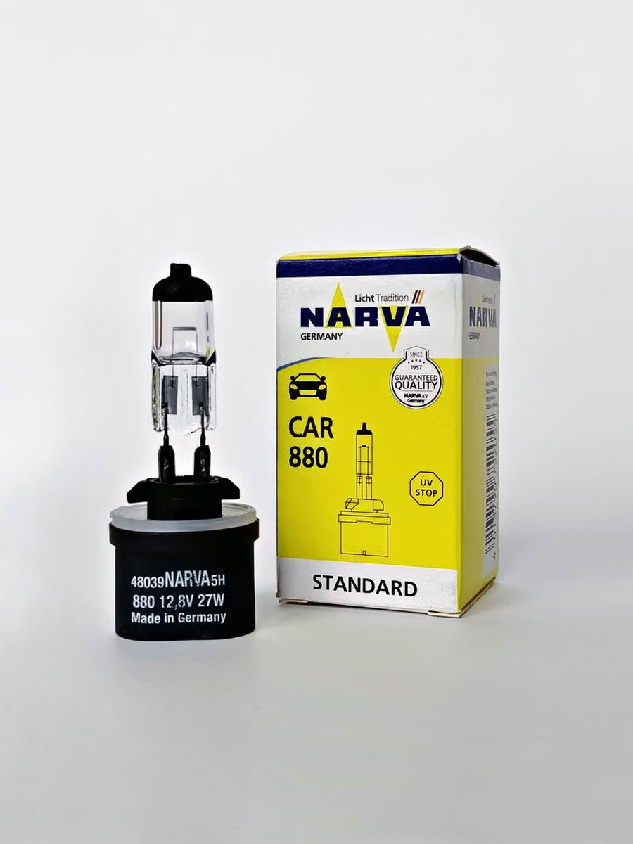 Лампа Narva Standard CAR 880 12.8V 27W PG13 480393000