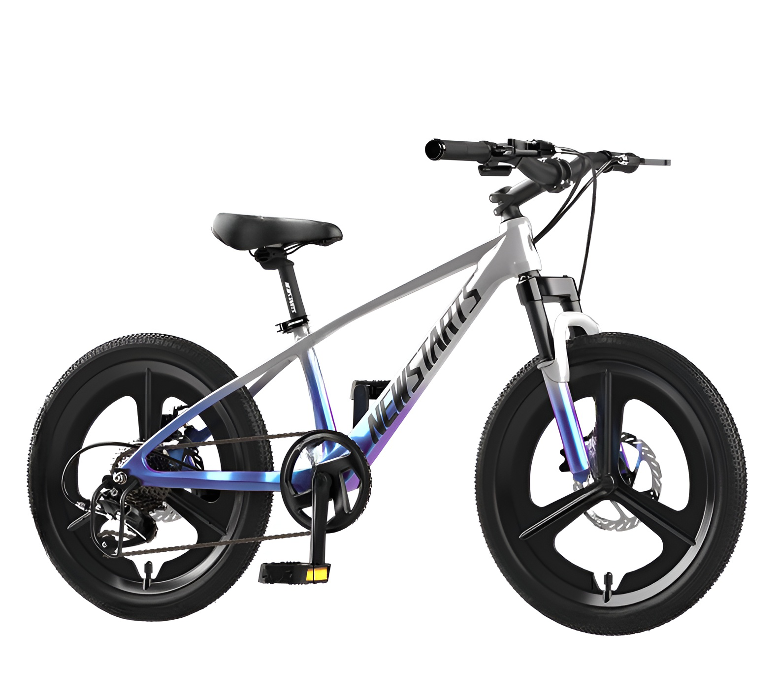 Детский горный велосипед NEWSTARTS из магниевого сплава с регулируемой скоростью, градиент (805), 18 дюймов