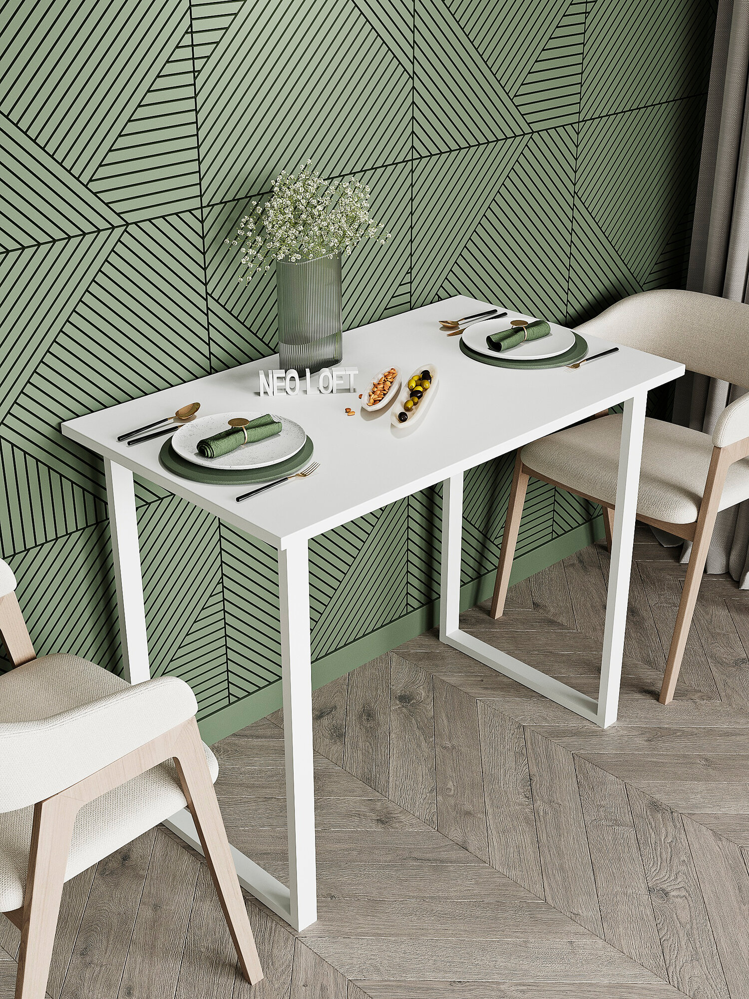 Стол кухонный обеденный 95х55х74