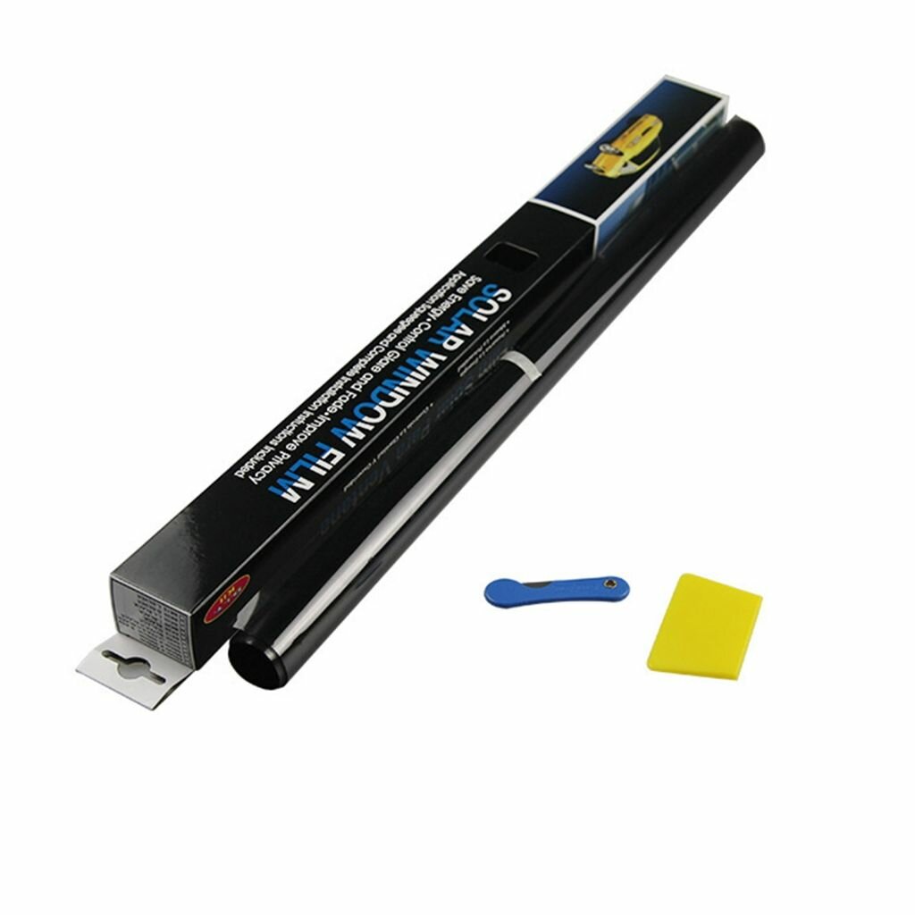 Автостекло теплозащитной прозрачной пленкой - 0.15