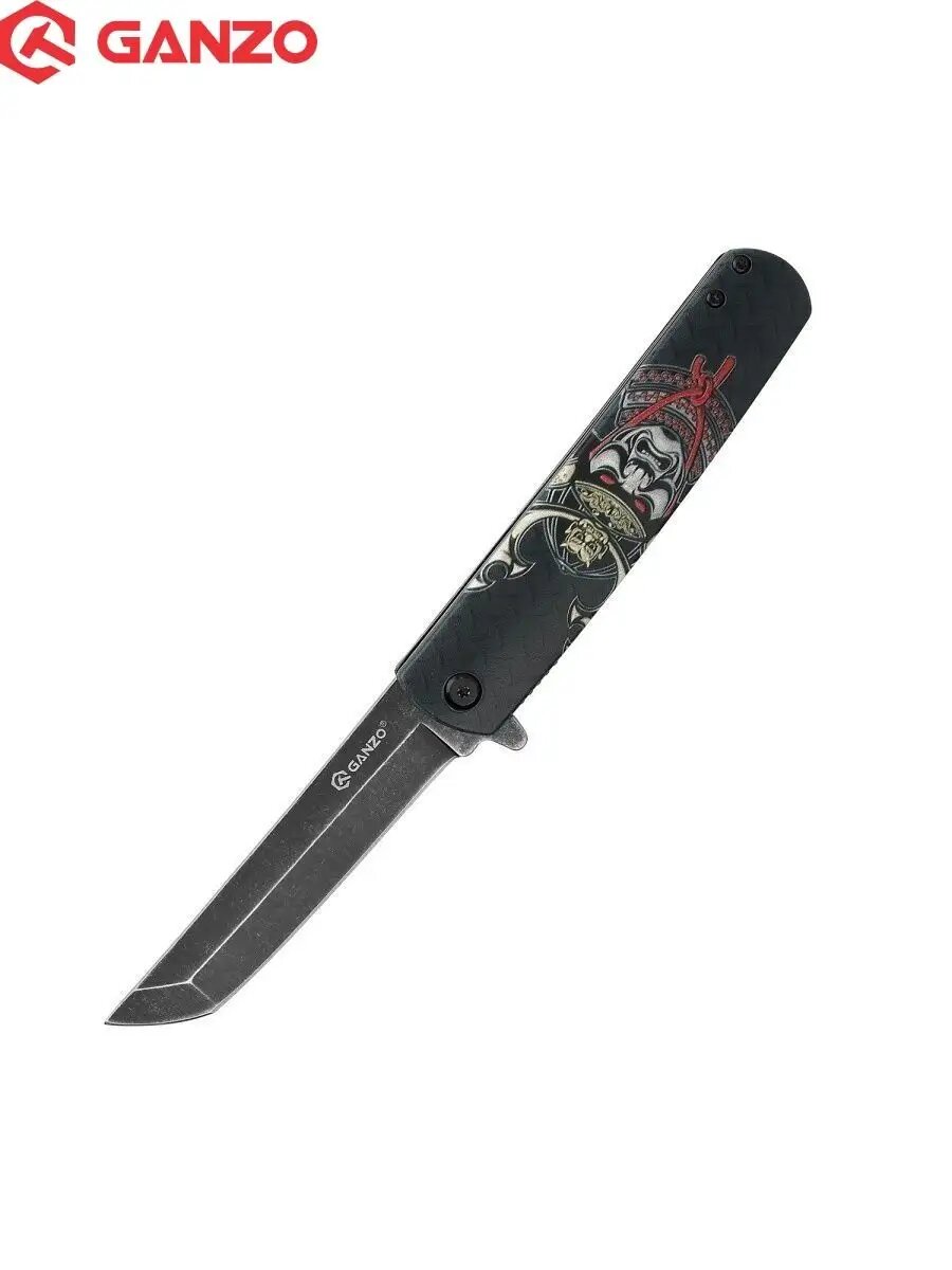 Нож Ganzo G626 складной туристический флиппер Tanto черный
