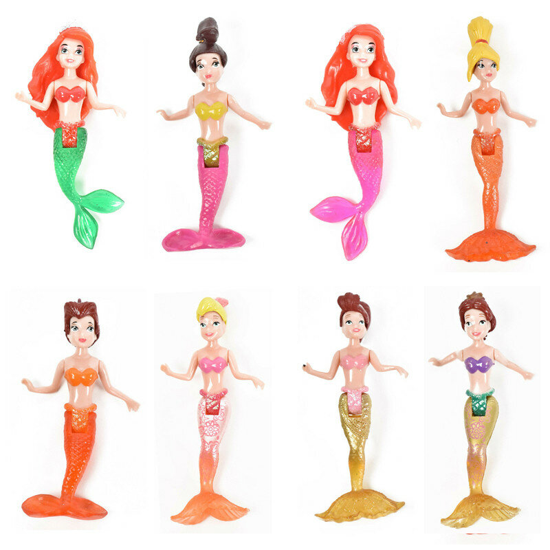 Увлекательный набор кукол-русалок из 8 штук для девочек — идеальный подарок