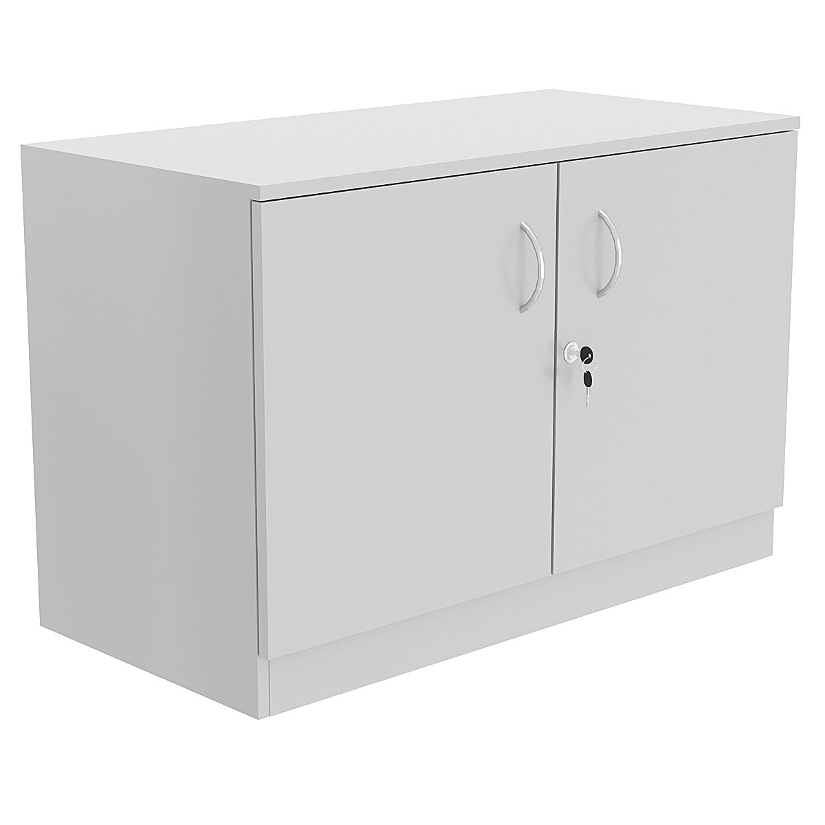 Тумба T-26 900мм (H-600мм, c распашными дверцами), Серый