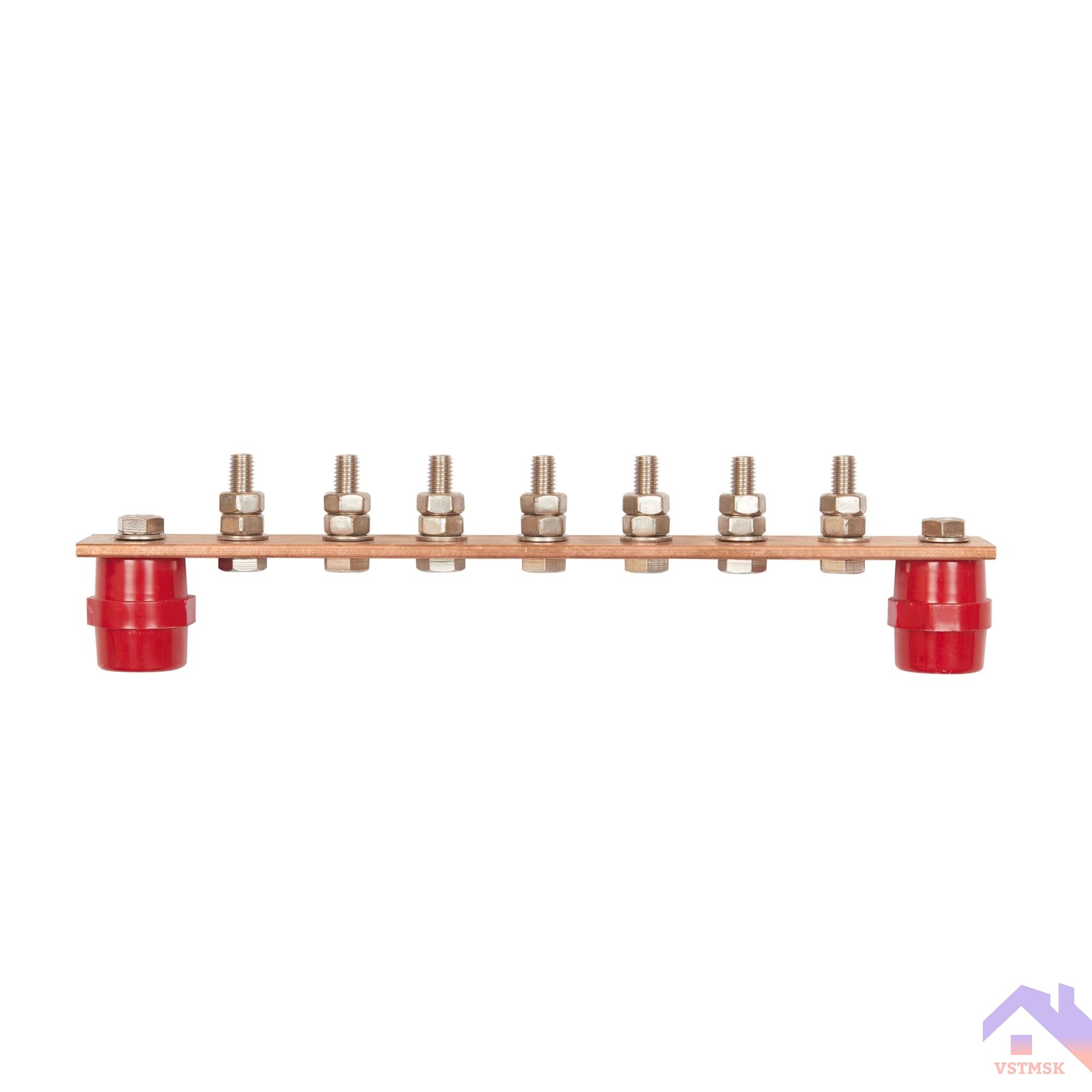 ГЗШ 5х50мм,7 подключений, 270х50х5мм, медь, VSTMSK