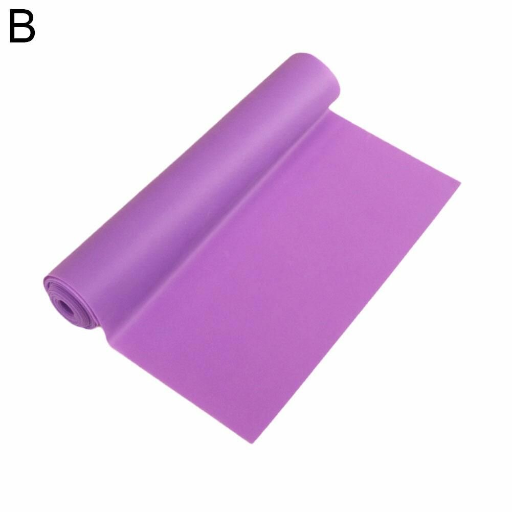 Эластичная фитнес-лента TPE для йоги и тренировок, регулируемая нагрузка, легкость и переносимость, 150x15 см