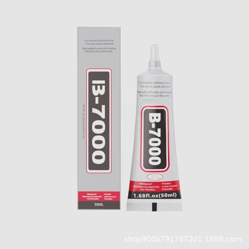 Клей B7000, для ремонта экрана телефона, акриловый, прозрачный, 50мл