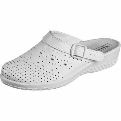 Сабо Яна/Лера жен. нат. кожа цв. белый(р.36) (51-03/69580108), 364028