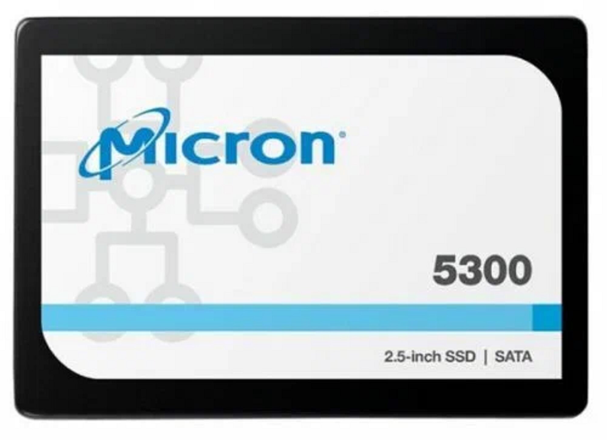 Накопитель SSD 2.5' Crucial MTFDDAK960TDT-1AW1ZABYY, 5300 MAX 960GB SATA 6Gb/s TLC 540/520MB/s IOPS 95K/75K MTBF 3M