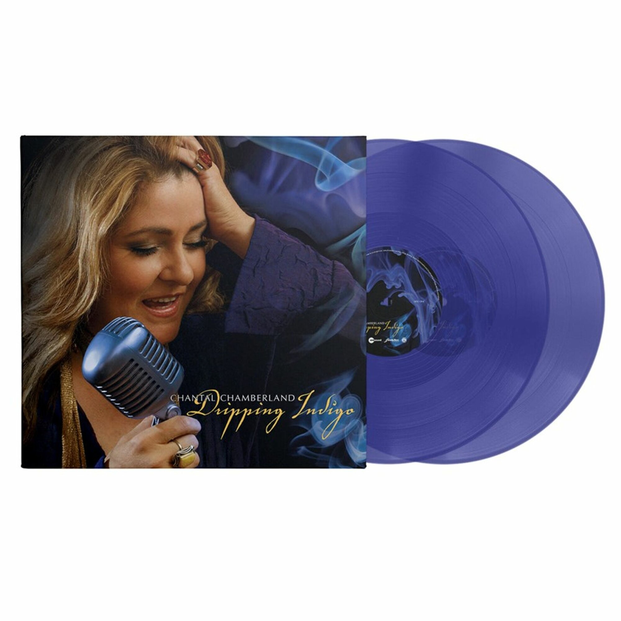 Виниловая пластинка Chantal Chamberland - Dripping Indigo (180g) (Transparent Violet Vinyl) (2 LP)