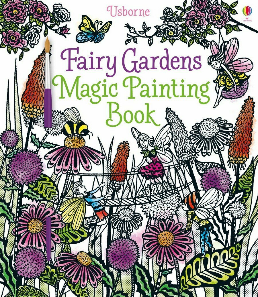 Lesley Sims "Fairy Gardens Magic Painting Book"