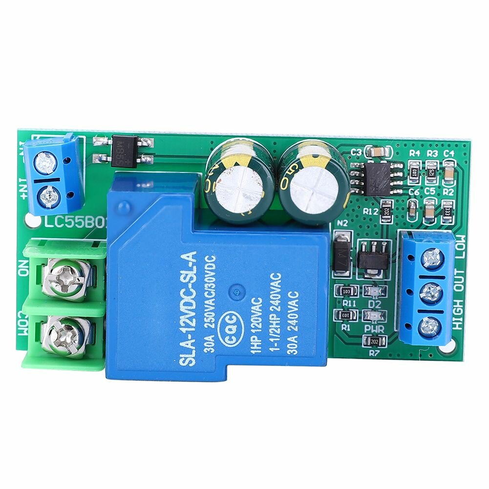 LC55B01 AC/DC12V 30A Автоматический контроллер уровня воды Переключатель жидкости для аквариума