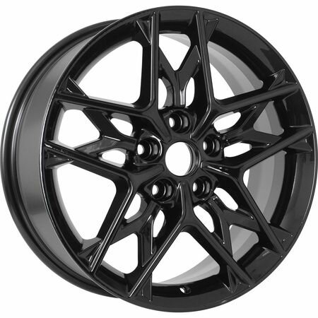 Колесный литой диск KHOMEN KHW1709 (ZV17_Hyundai Tucson IV/Kia Sportege V) R17x7 5x114.3 ET43 CB67.1 Black