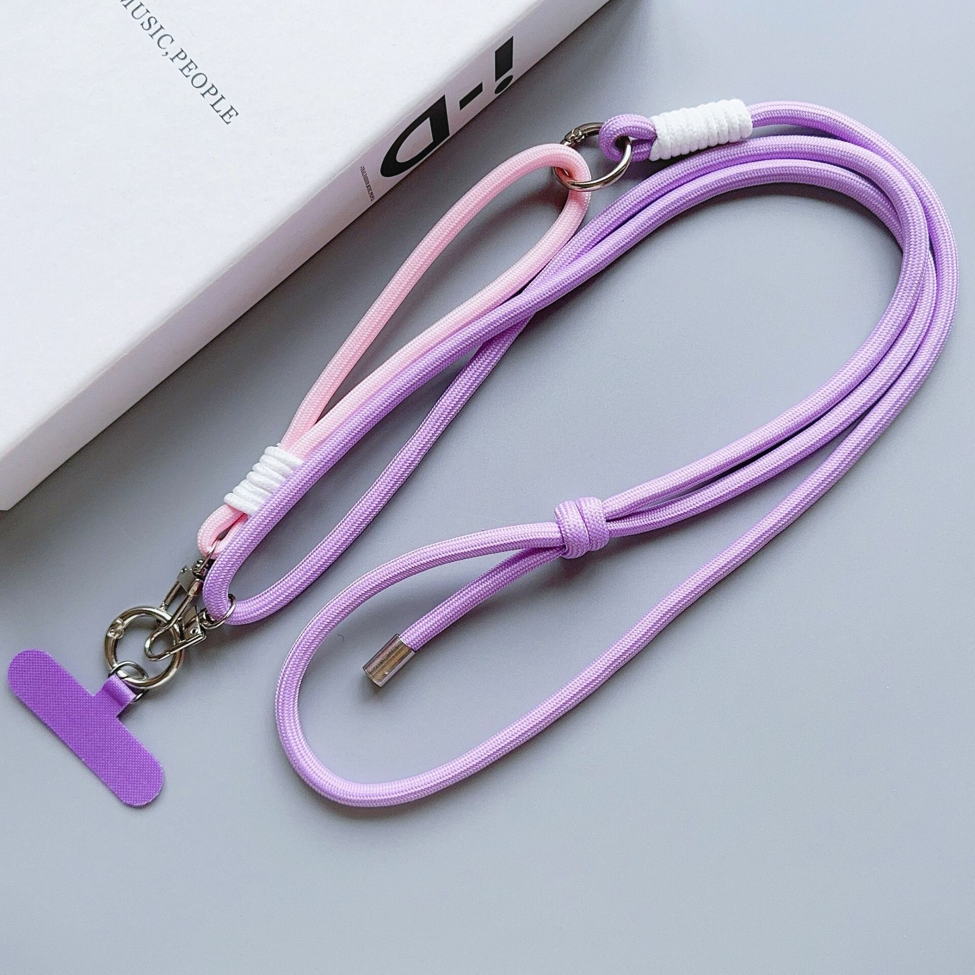 Мобильный телефон SSTJCS №8, с двойной пряжкой и защитой от потери, фиолетовый