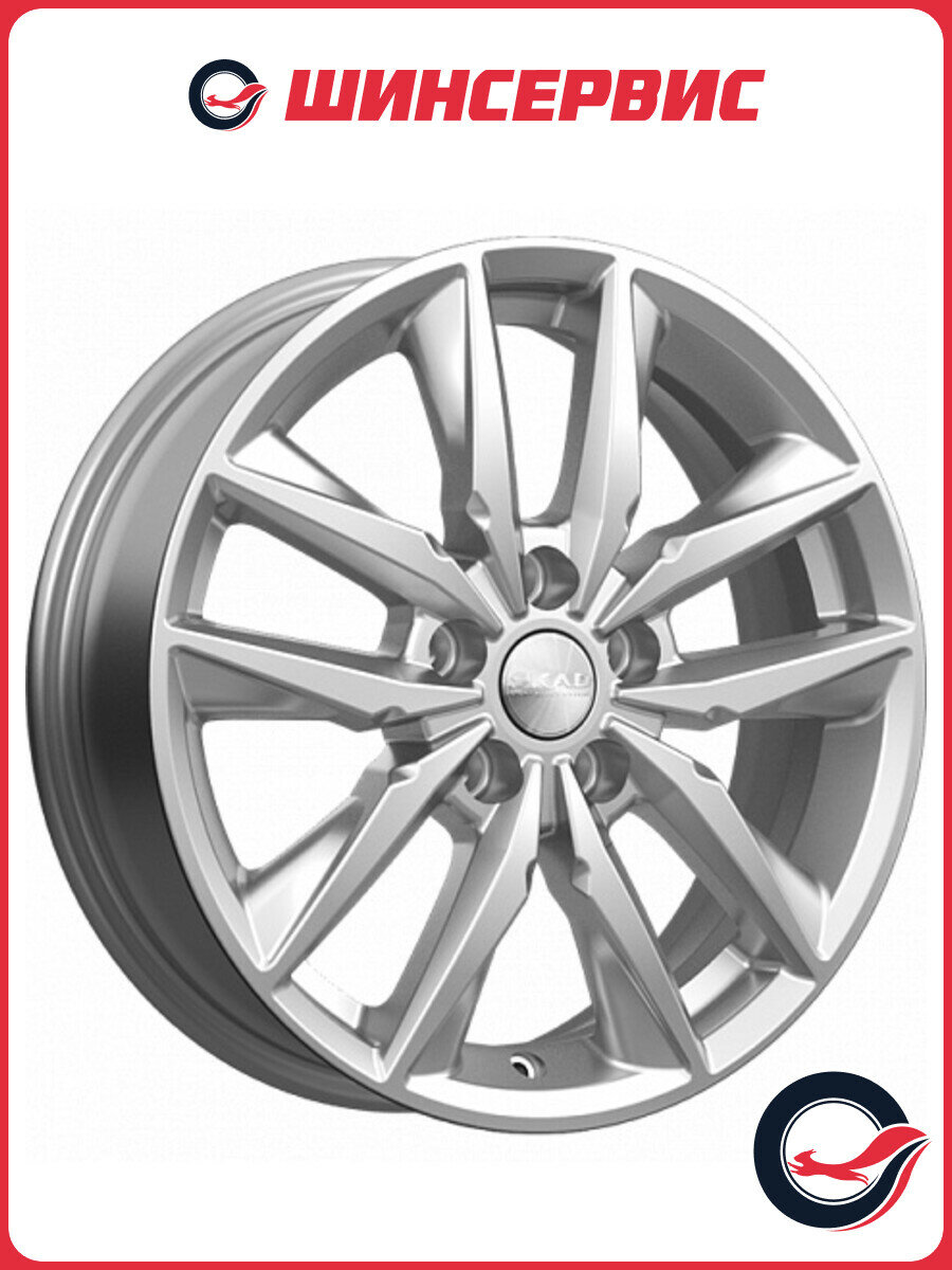 Литой колесный диск Скад Тирион R16x6.5J 5x114.3 ET45 ЦО67.1 для автомобиля