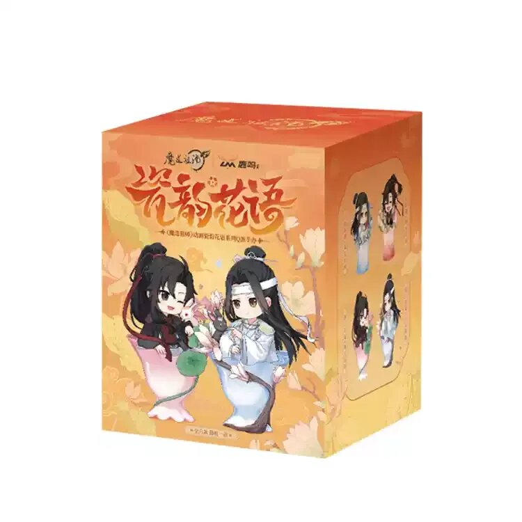 Фигурка Mo Dao Zu Shi blind box Wei Wuxian Lan Wangji Luo Jiujiu random 1 box