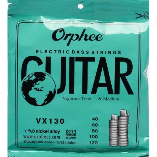 Струны для бас-гитары Orphee VX-130